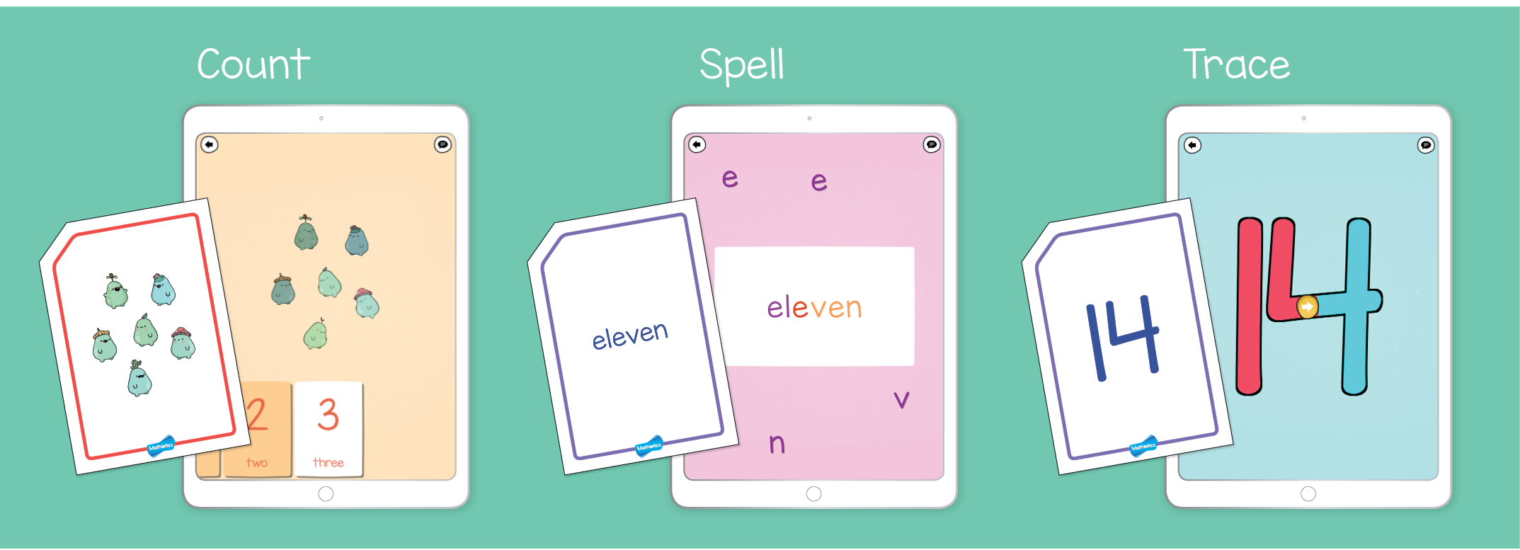 Learning To Count And Spell Numbers